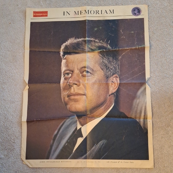 Other | Vintage In Memoriam Poster | Poshmark